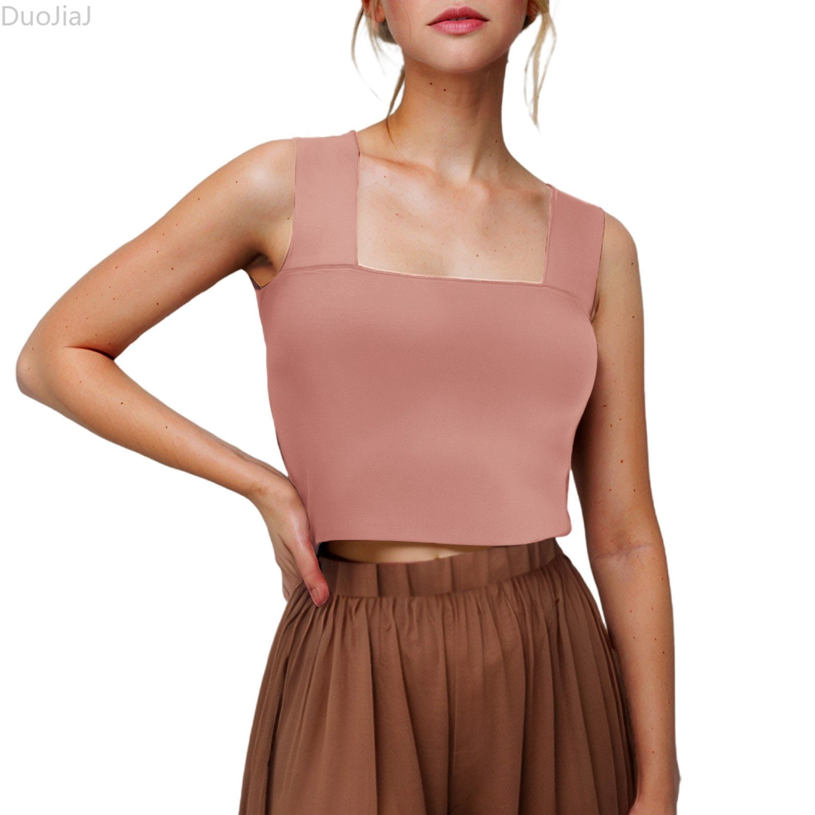 DuoJiaJ New Fashionable Women's Knitted Casual Style Vest With Small ...