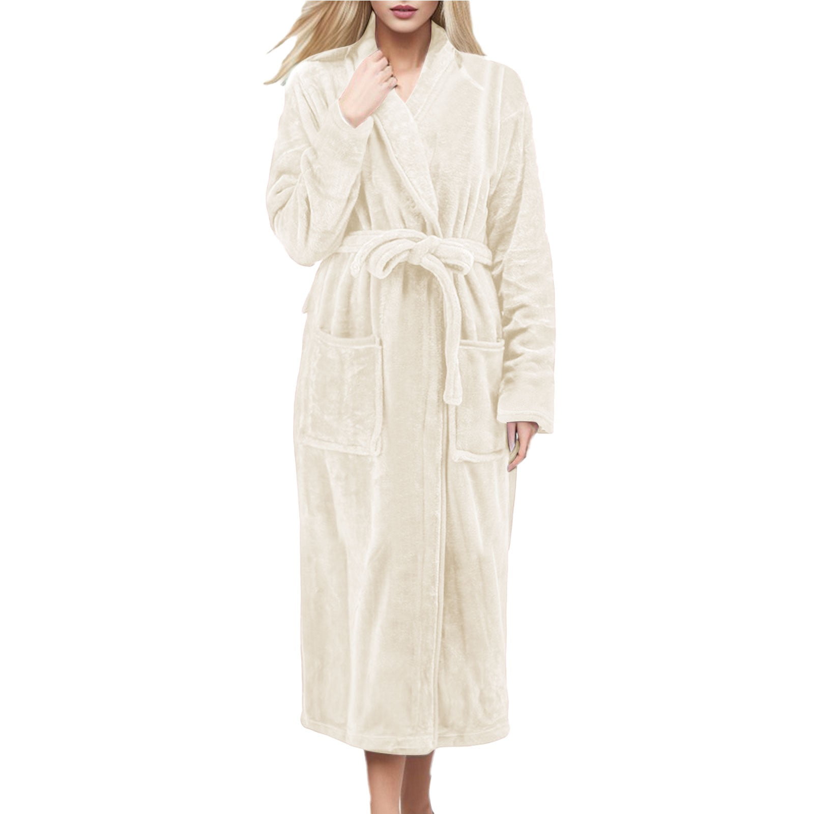 DuoJiaJ Robes For Women Long Cotton Cloth Robes For Women Plus Size ...