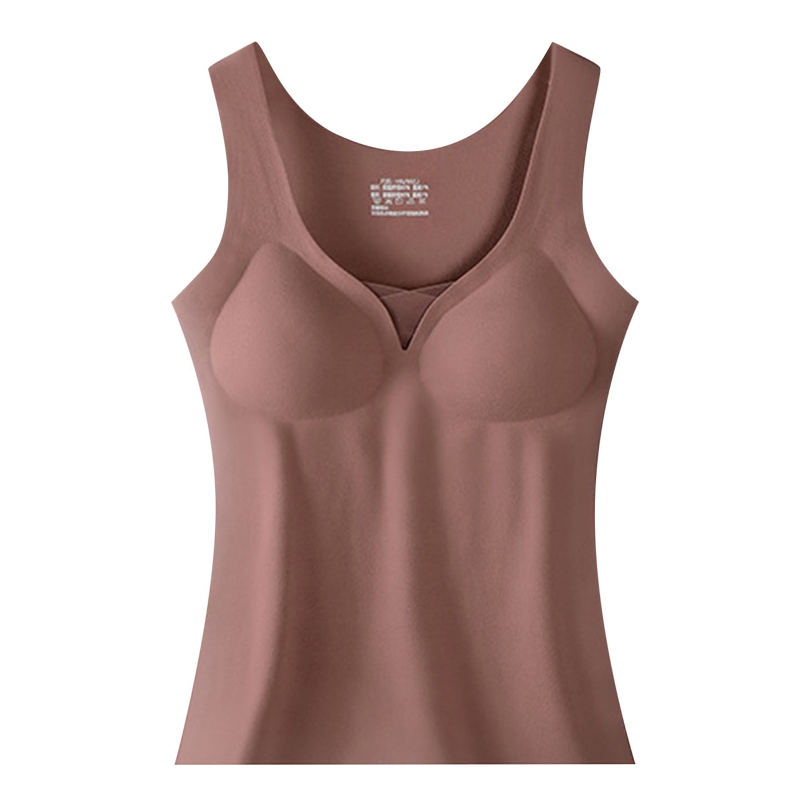 DuoJiaJ Thermal Underwear Tank Tops Lined Base Layer Cold Weather ...
