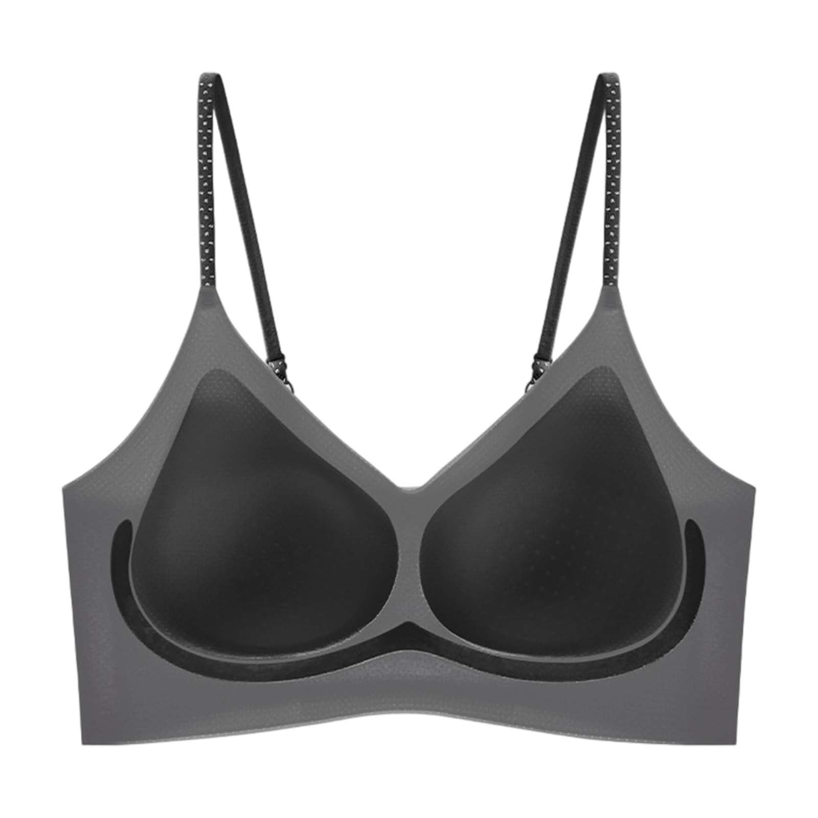 DuoJiaJ Women's Seamless Vest Bra Push Up Comfortable Bralette For ...