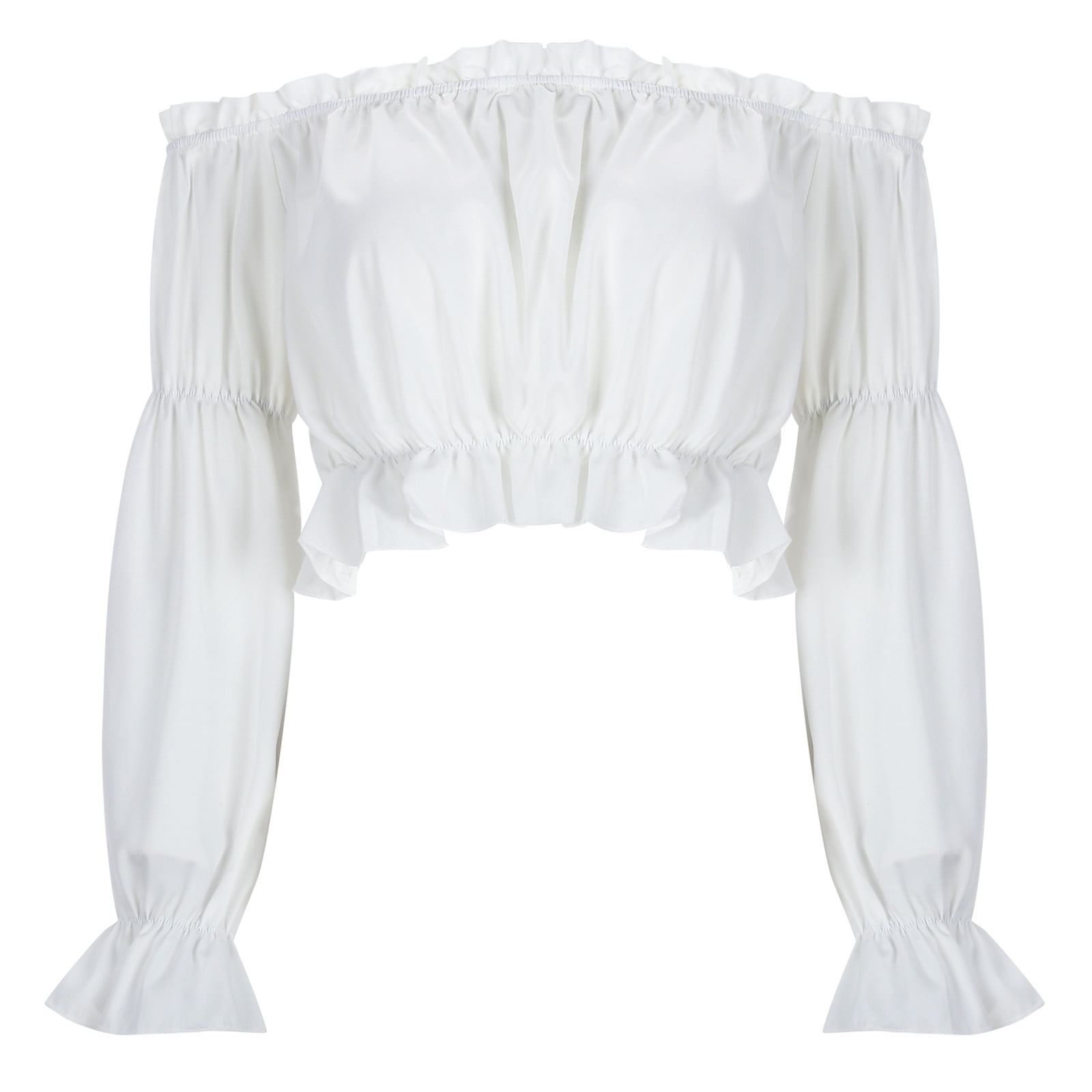 DuoJiaJ Women's Solid Color German Beer Festival Ultra Short Bubble ...