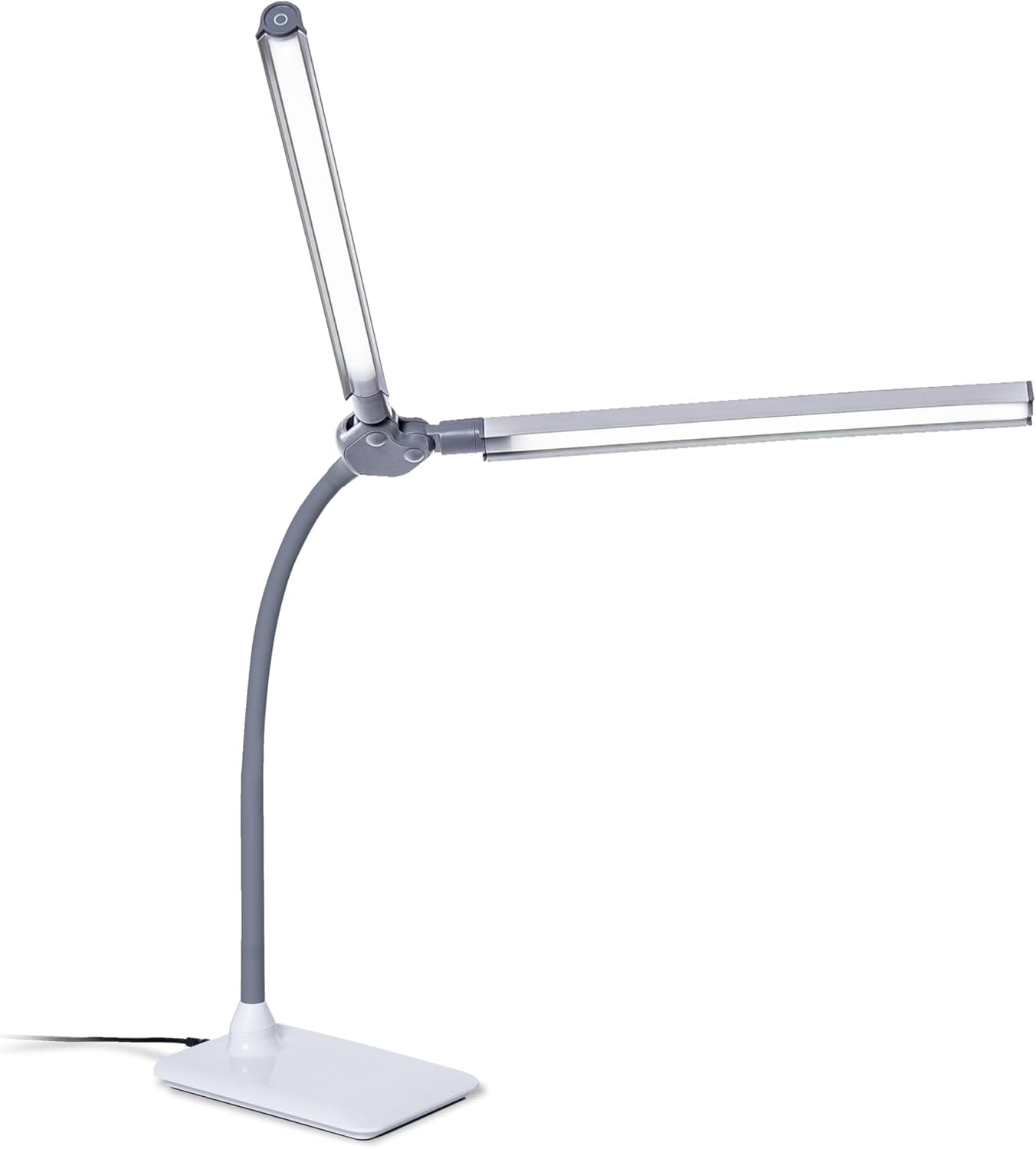 DuoPro™ Table Lamp - Double Shade LED Task Lamp, 4 Brightness Levels, 6 ...