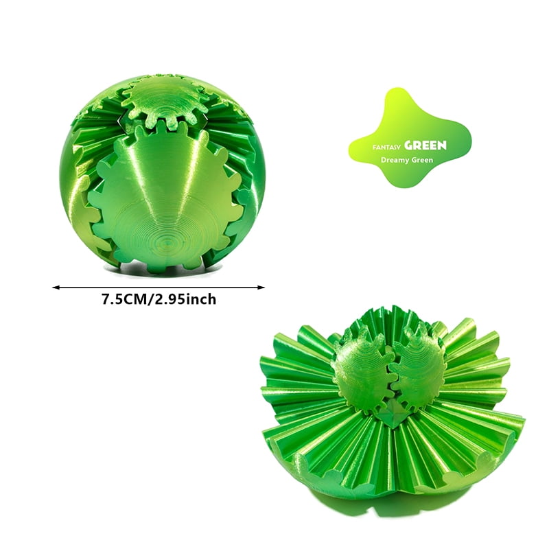 Duochuang Innovative 3D Printed Gear Ball Rotating Toy Desktop ...