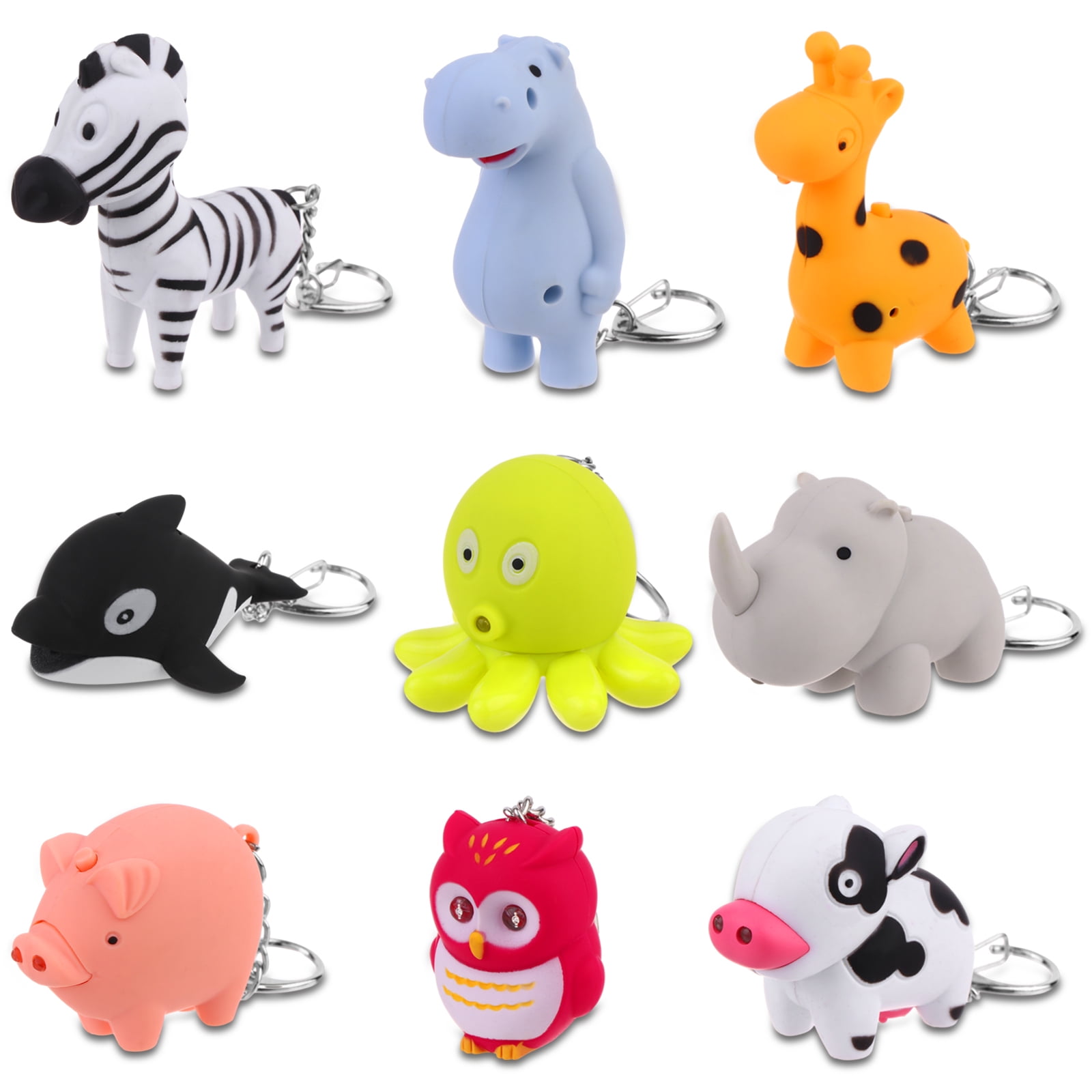 Duochuang Nurse Flashlight Pediatric, Nurse Flashlight Keychain, Animal ...
