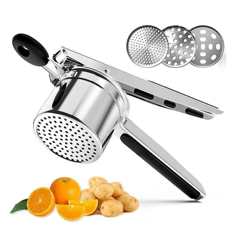 Duochuang Stainless Steel Potato Ricer Manual Potato Masher With 3 ...