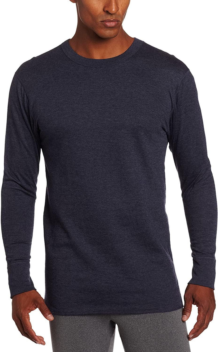 Duofold Men's Mid-Weight Wicking Shirt, Navy, Medium - Walmart.com