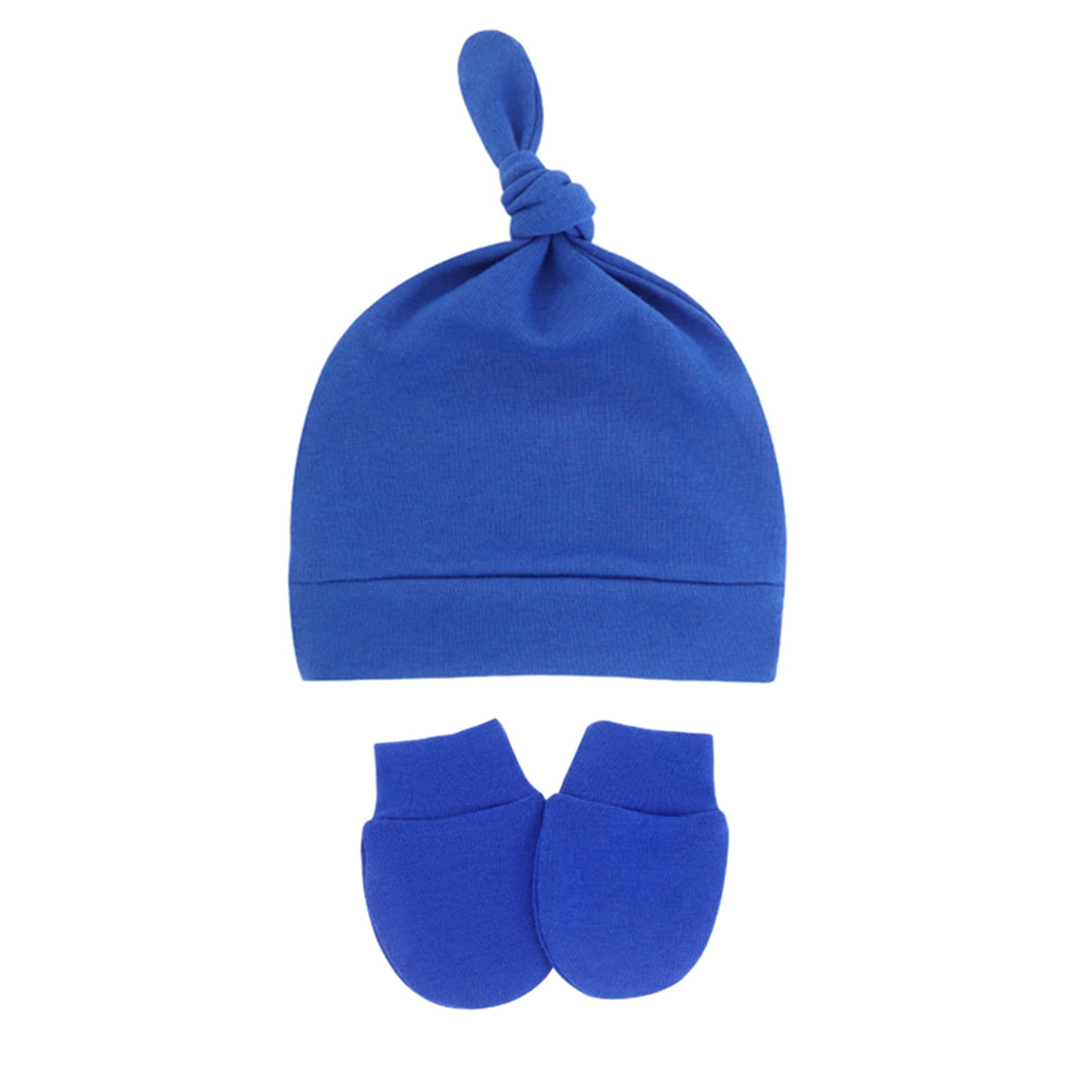 Duoif Baby Hats & Autumn 06 Knotted Infant Old and Cap Soft Hats Girls ...