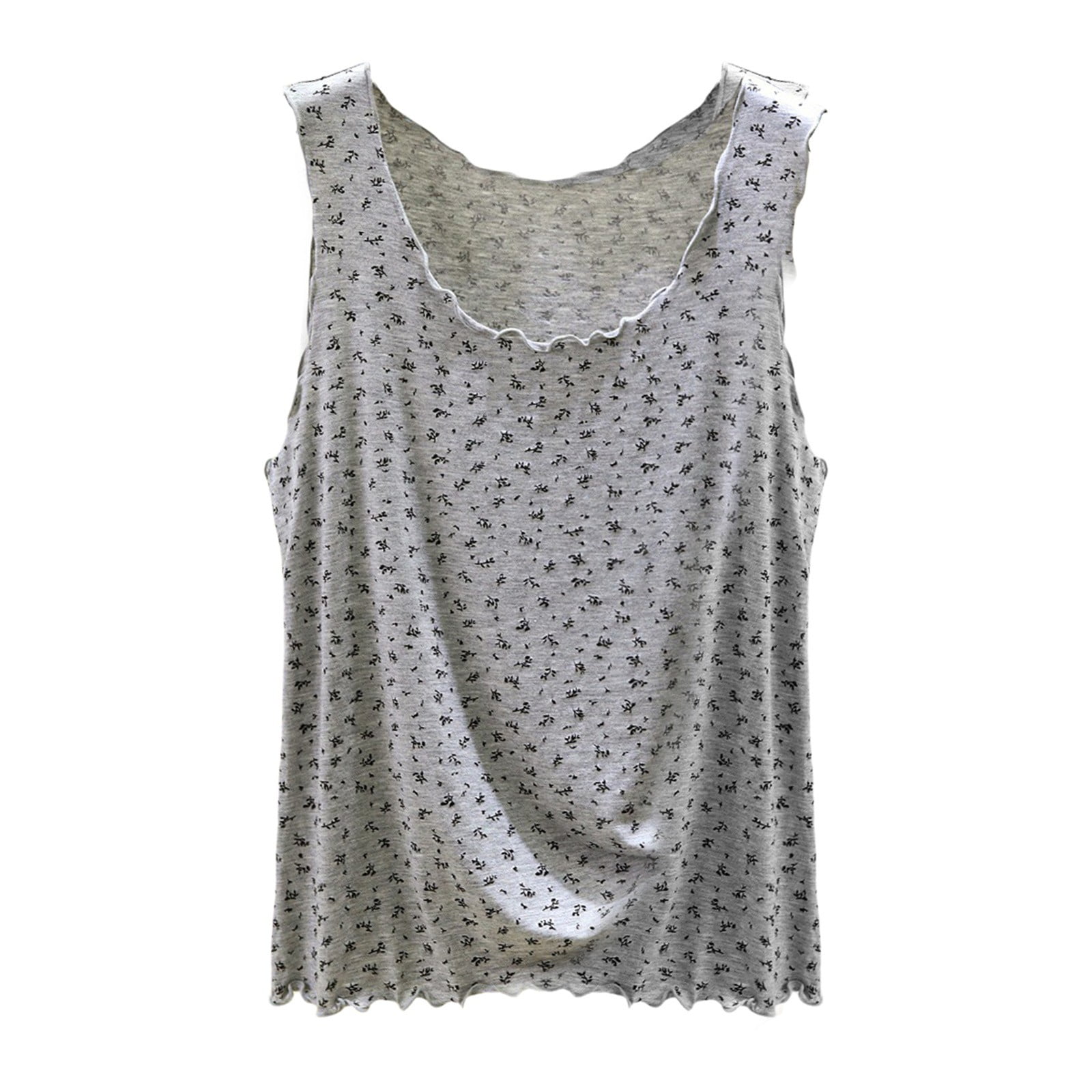 Duoif Basic Tees Tank Top for Women Sleeveless Tops with Built in Bras ...