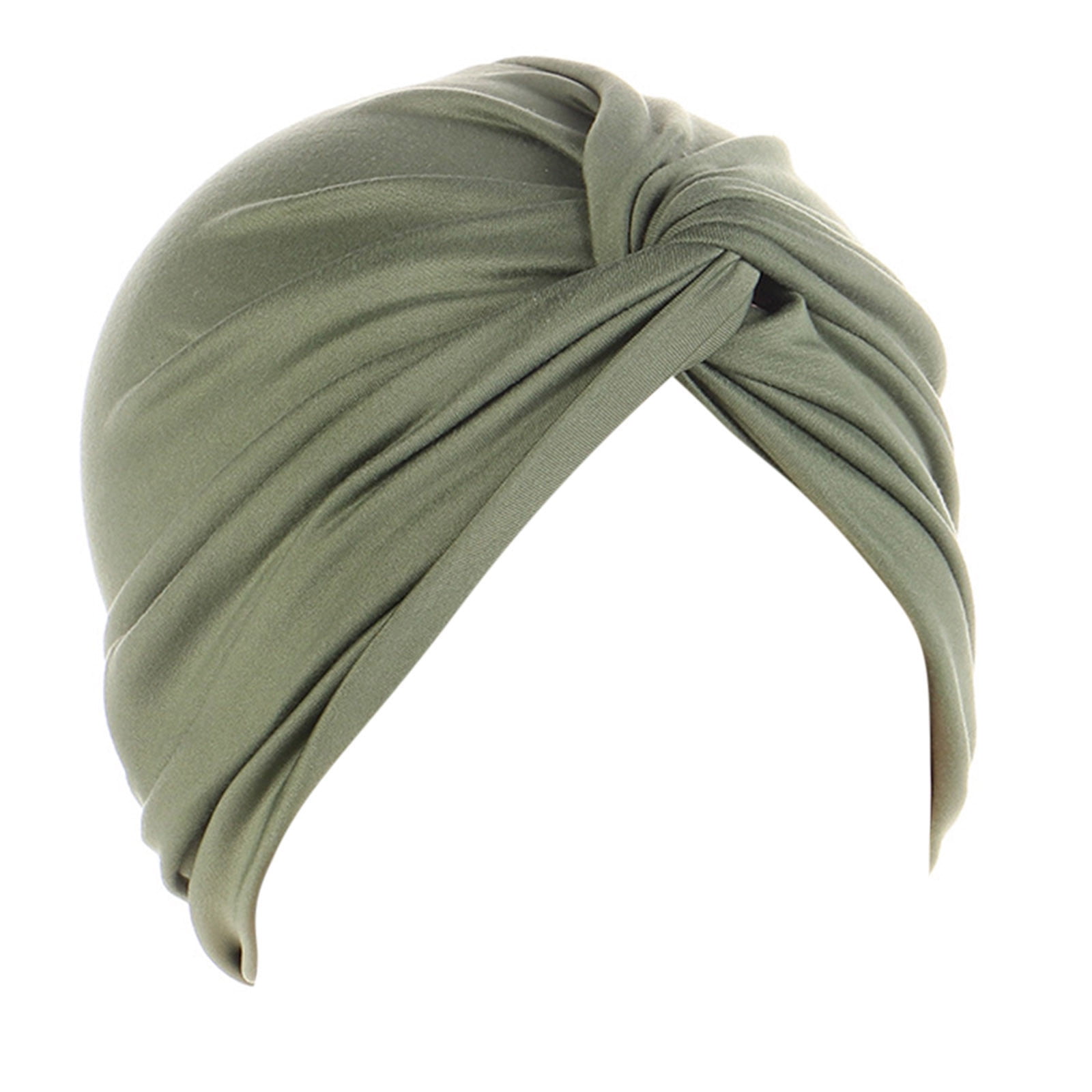 Duoif Hijab Turbans for Women, Women Turbans Knot Pre Tied Bonnet Cap ...