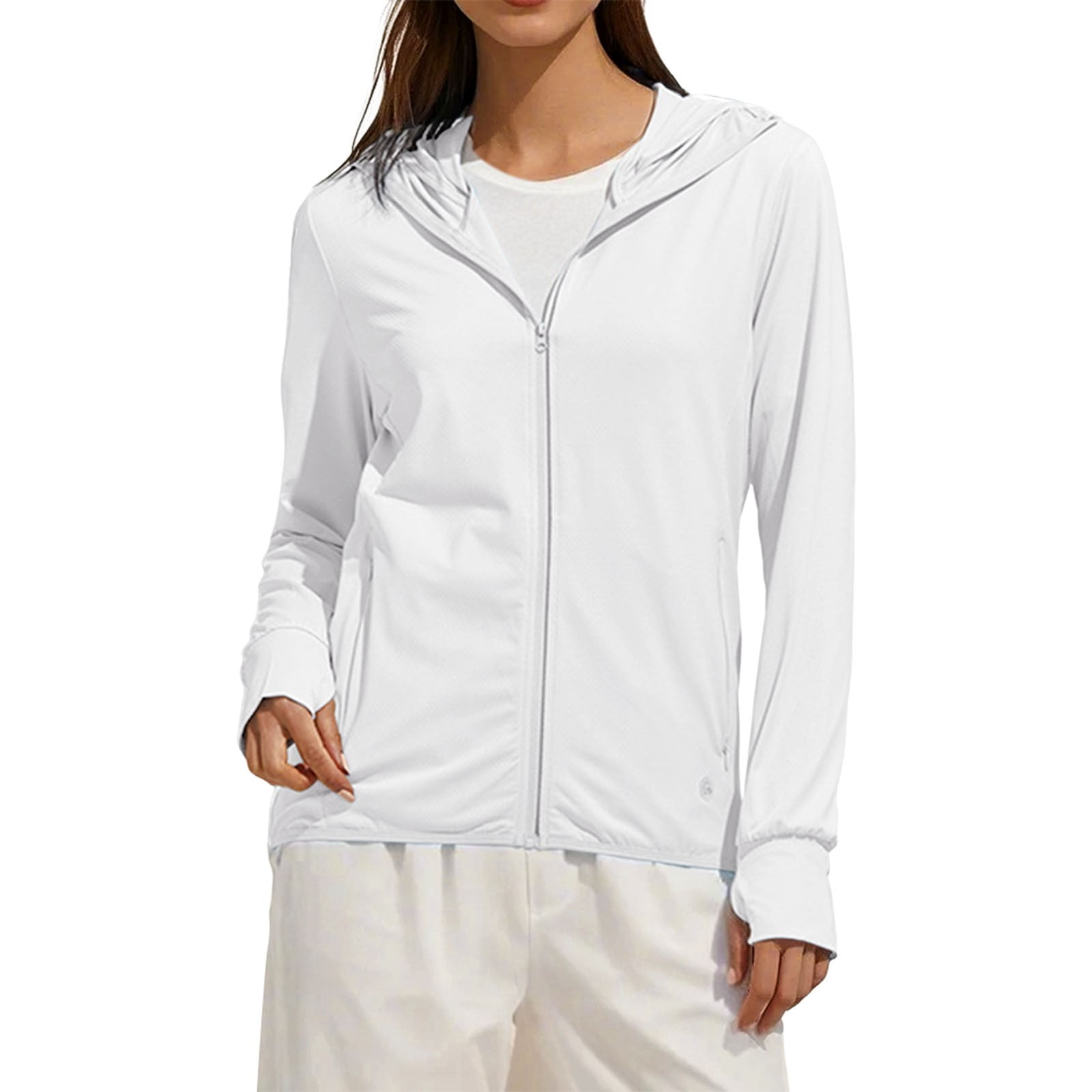 Duoif Sun Protection Clothing Women, Women's Ice and Sun Protective ...