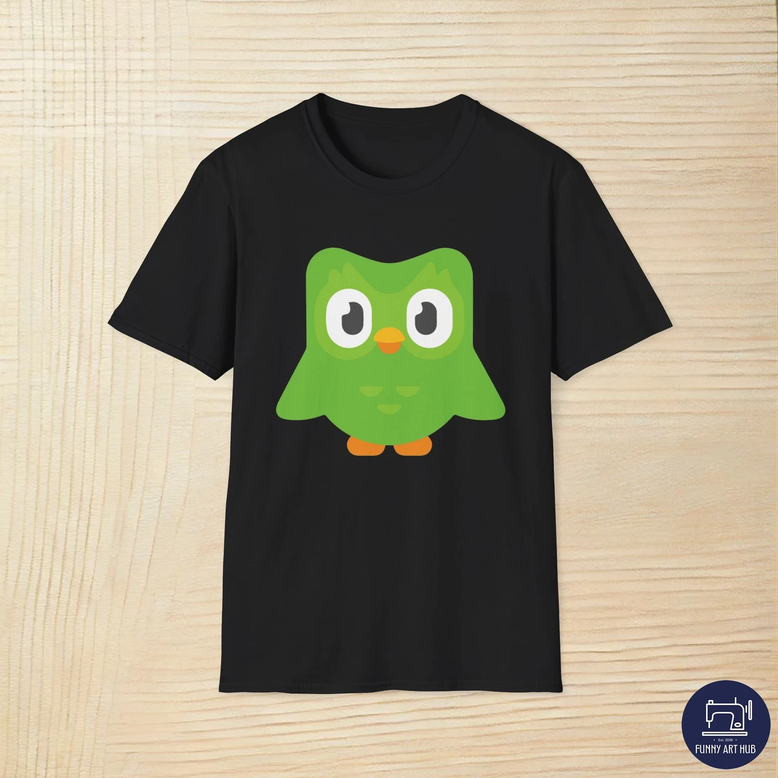 Duolingo Owl Logo Unisex T-Shirt - Walmart.com