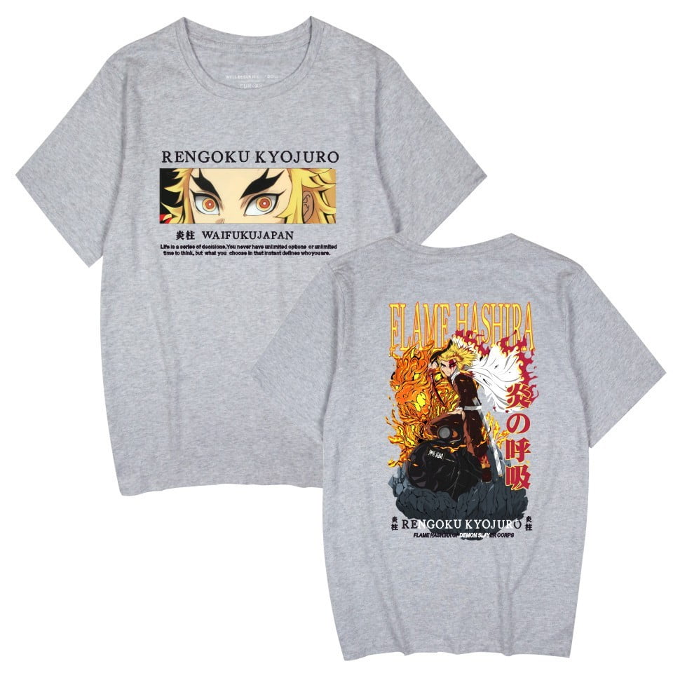 Duoxingbao 2026 New Demon Slayer Anime Peripheral Crew Neck Thin Summer ...