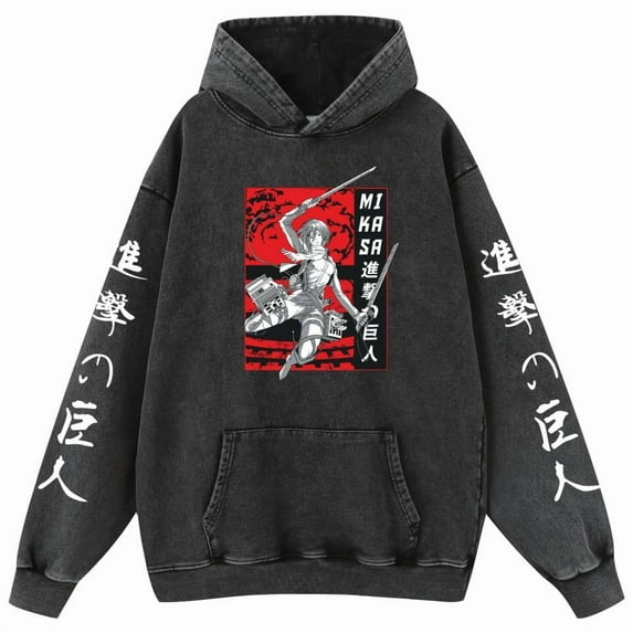 Duoxingbao Cross-border Attack on Titan Wings of Liberty Casual Washed ...