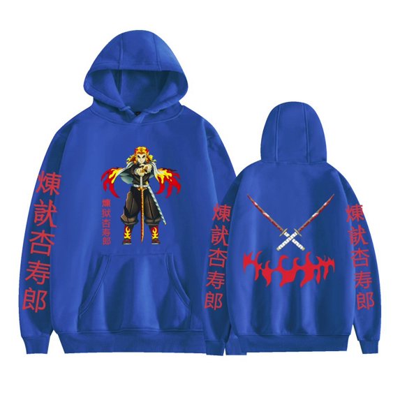 Duoxingbao Cross-border Demon Slayer Kyojuro Hooded Long-Sleeve ...