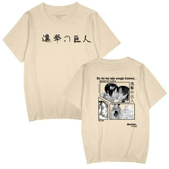 Duoxingbao Cross-border T-shirts ATTACK ON TITAN merchandise anime ...