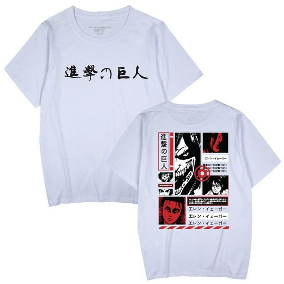 Duoxingbao Cross-border T-shirts ATTACK ON TITAN merchandise anime ...