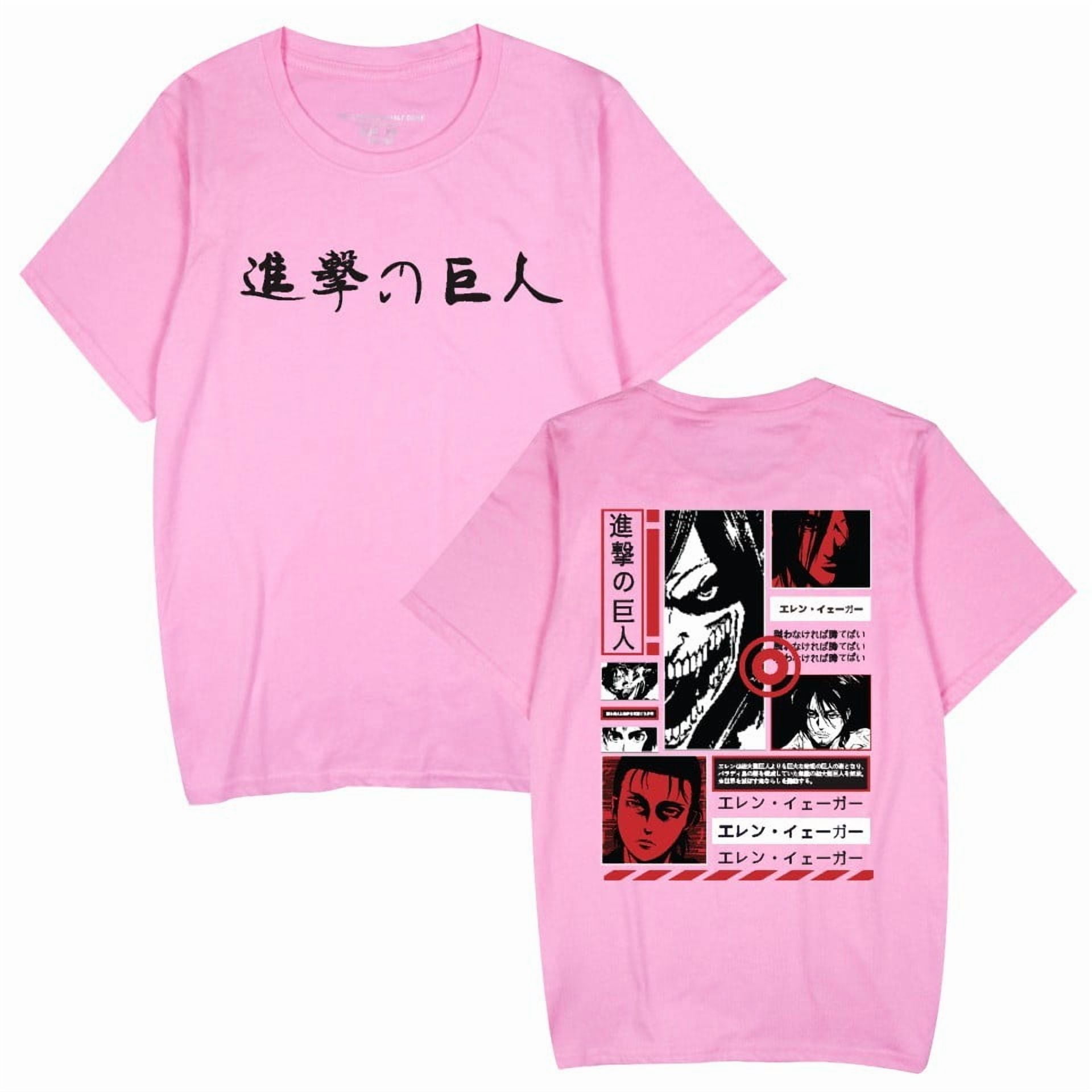 Duoxingbao Cross-border T-shirts ATTACK ON TITAN merchandise anime ...
