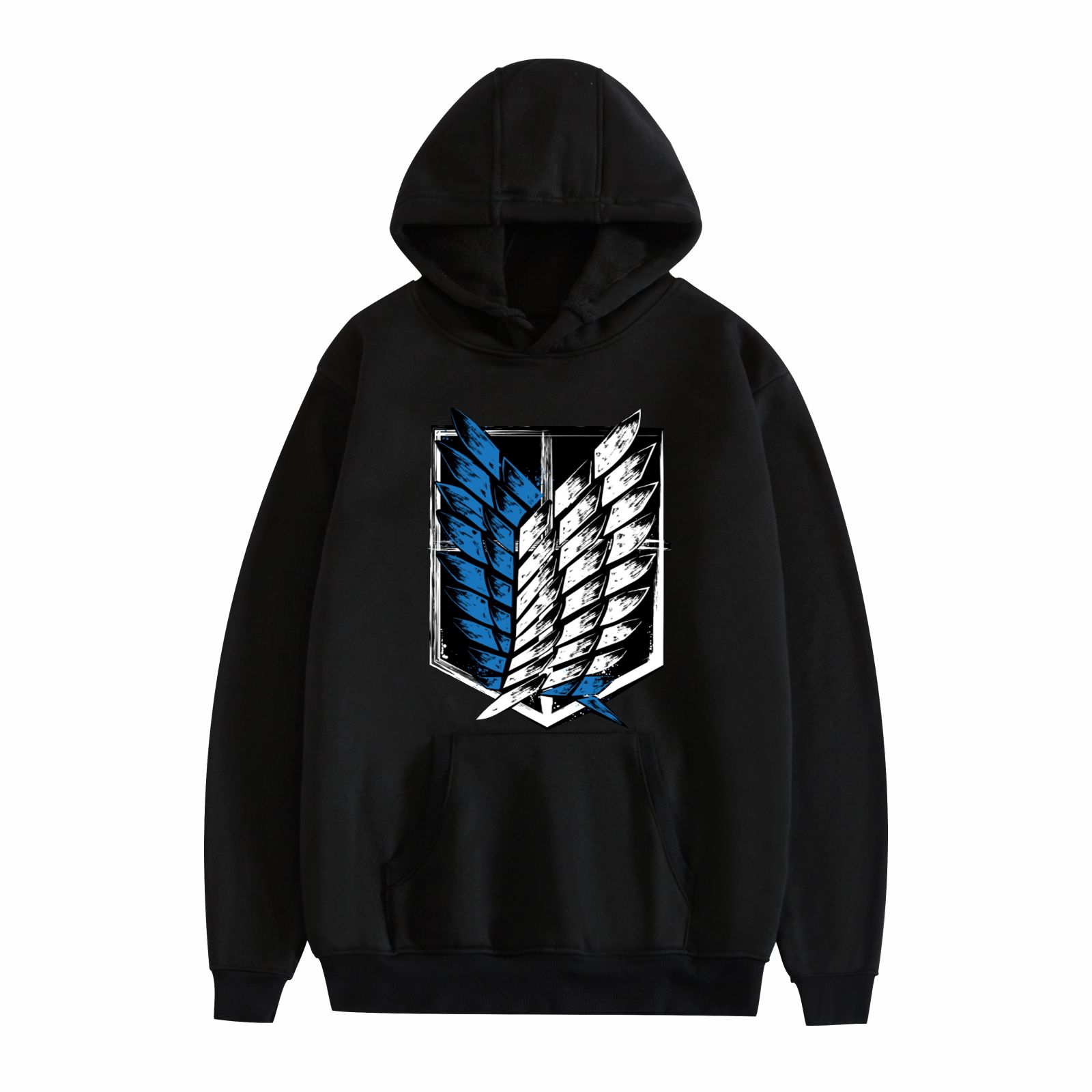 Duoxingbao Cross-border anime Attack on Titan hoodie long-sleeved ...
