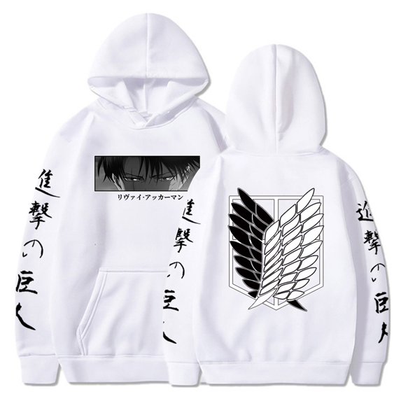 Duoxingbao Cross-border anime Attack on Titan top hoodie couple set ...