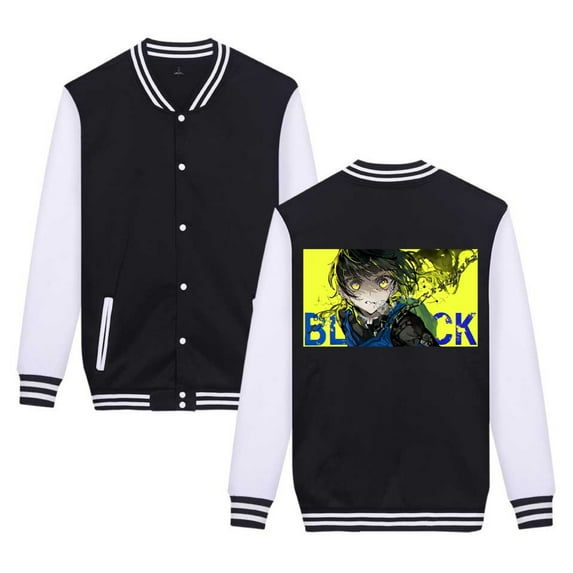 Duoxingbao Cross-border hoodie jacket BLUE LOCK blue prison-themed ...