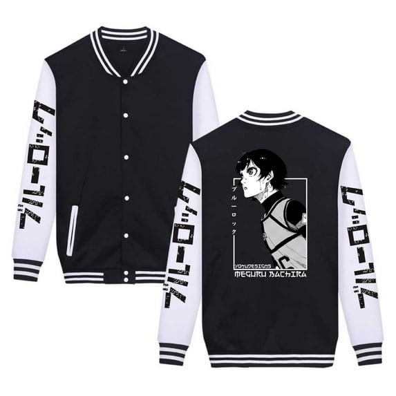 Duoxingbao Cross-border hoodie jacket BLUE LOCK blue prison-themed ...