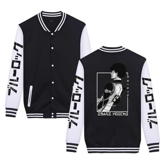 Duoxingbao Cross-border hoodie jacket BLUE LOCK blue prison-themed ...