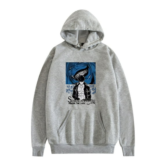 Duoxingbao Cross-border hot-selling Solo Leveling anime hoodie long ...