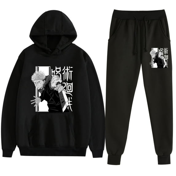 Duoxingbao Cross-border new Japanese Jujutsu Kaisen anime hoodie set ...