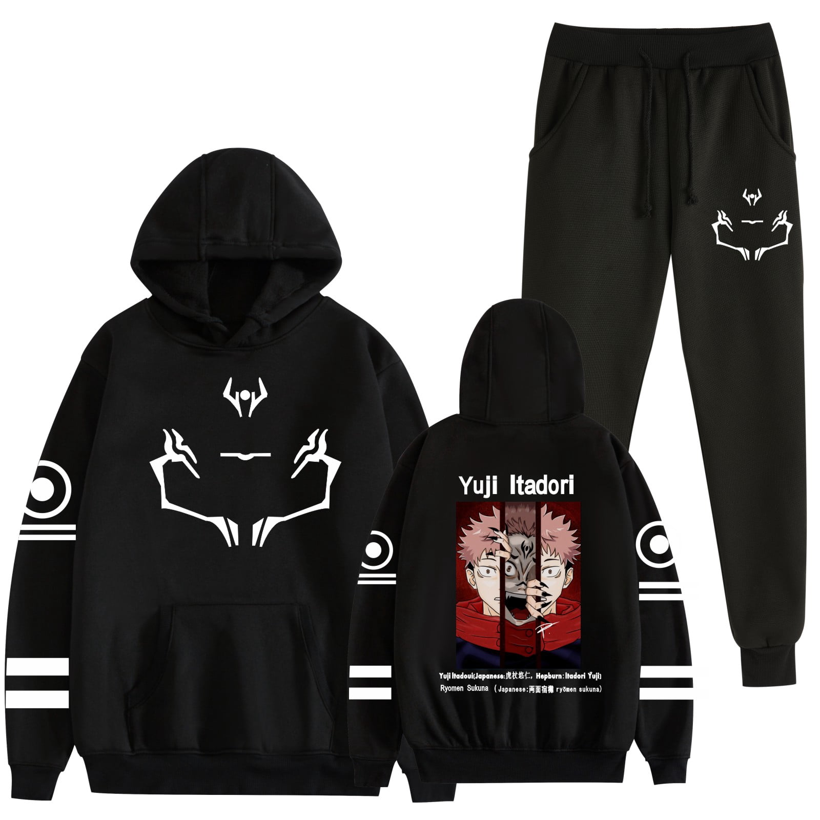 Duoxingbao Cross-border new Japanese Jujutsu Kaisen anime hoodie set ...