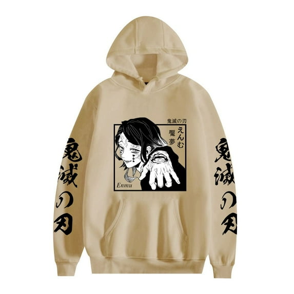 Duoxingbao Demon Slayer Hoodie Long-Sleeve Sweatshirt - Couple Outfit ...