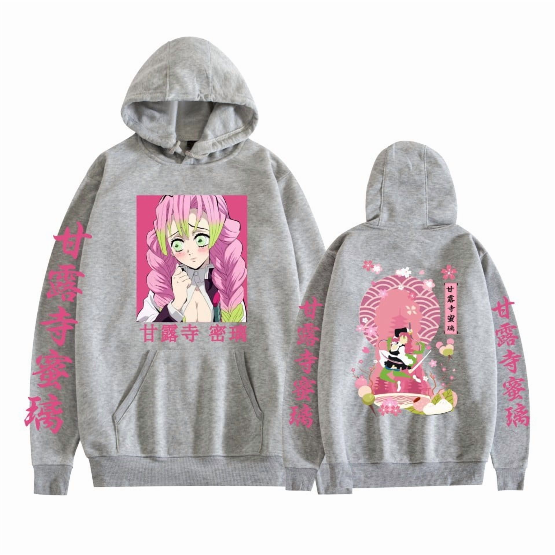 Duoxingbao Demon Slayer anime jacket/hoodie for teenagers with fleece ...