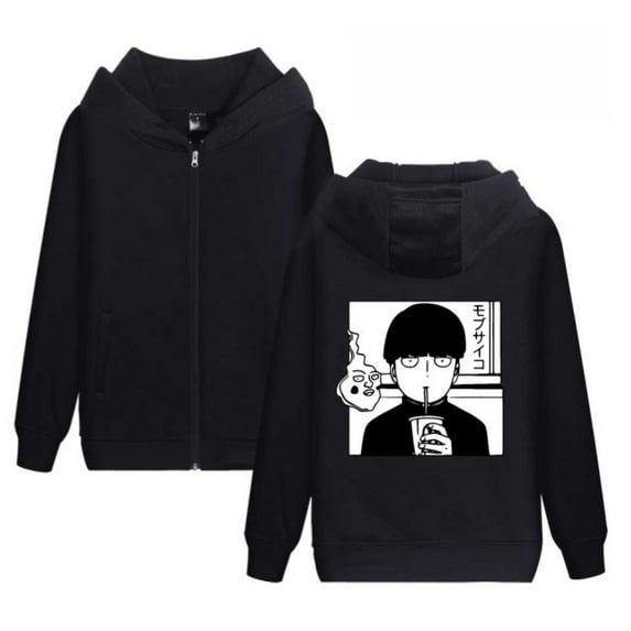 Duoxingbao Foreign trade spring and autumn zip-up jacket, anime Mob ...