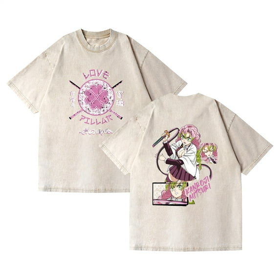 Duoxingbao Hot Selling Demon Slayer Cotton T-Shirt New Distressed Anime ...