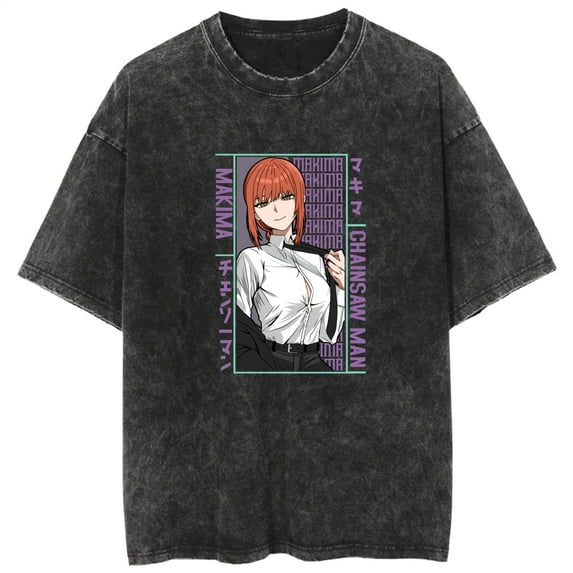Duoxingbao Hot-selling street-style washed anime chainsaw man casual ...
