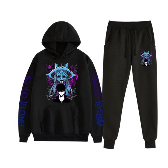 Duoxingbao I upgraded the solo Leveling cross-border couple's hoodie ...