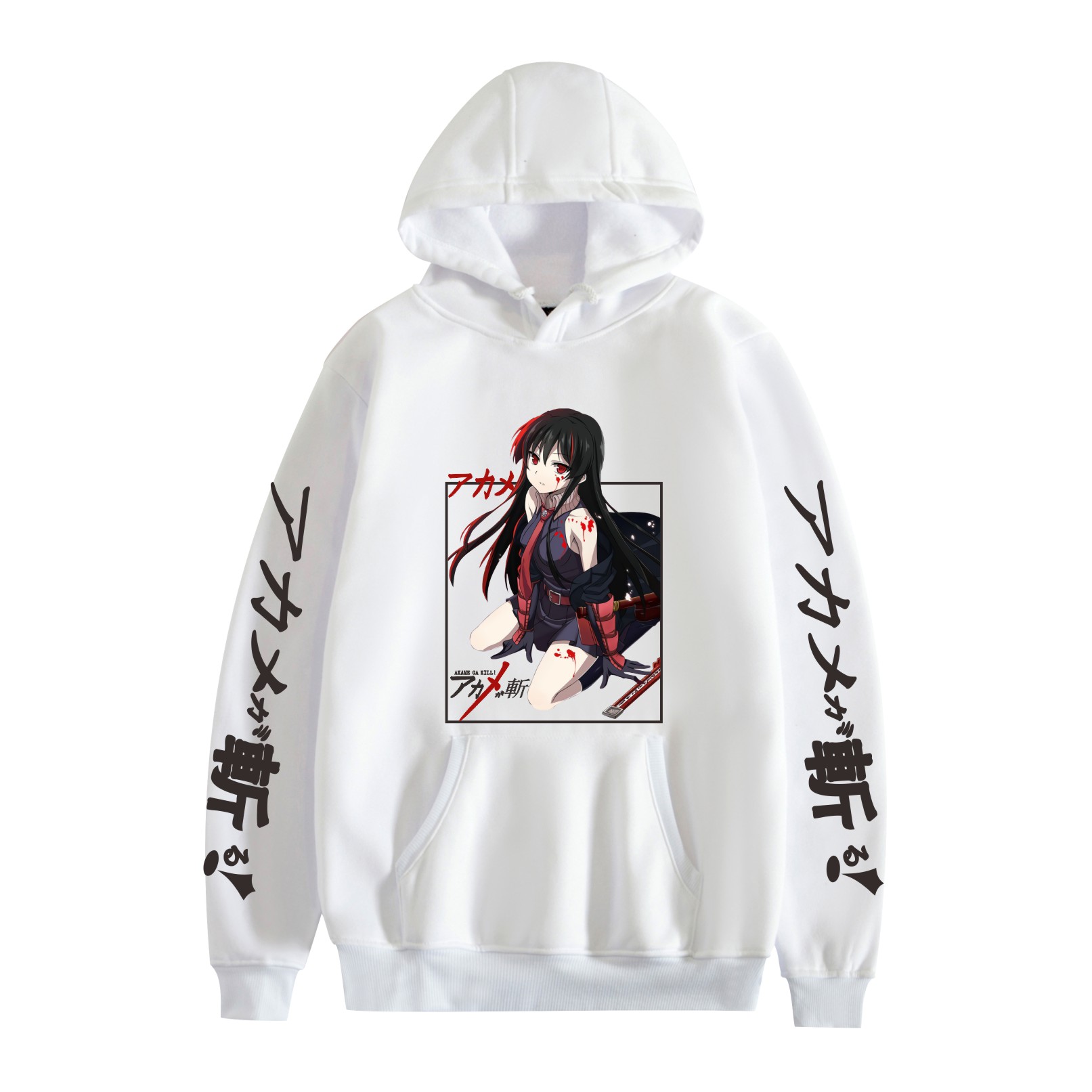 Duoxingbao Japanese anime Akame Ga Kill · Red Eyes hoodie long-sleeved ...