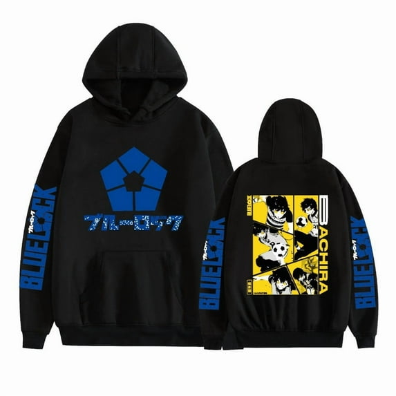 Duoxingbao Japanese anime BLUE LOCK blue prison hoodie long-sleeved ...