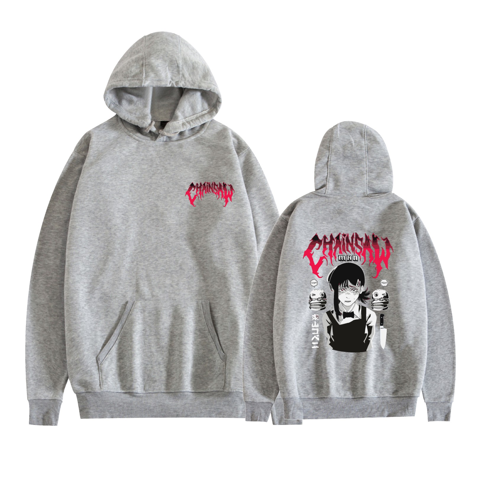 Duoxingbao Japanese comic chainsaw man chainsaw man hoodie long-sleeved ...
