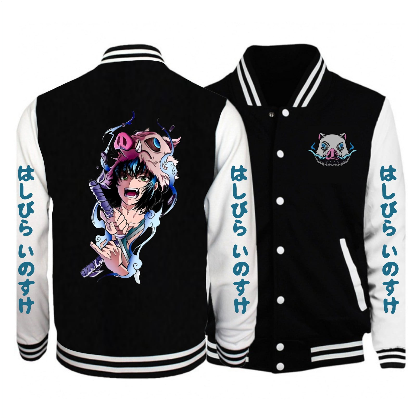 Duoxingbao Kamado Nezuko cardigan, Kyojuro Rengoku baseball jacket ...