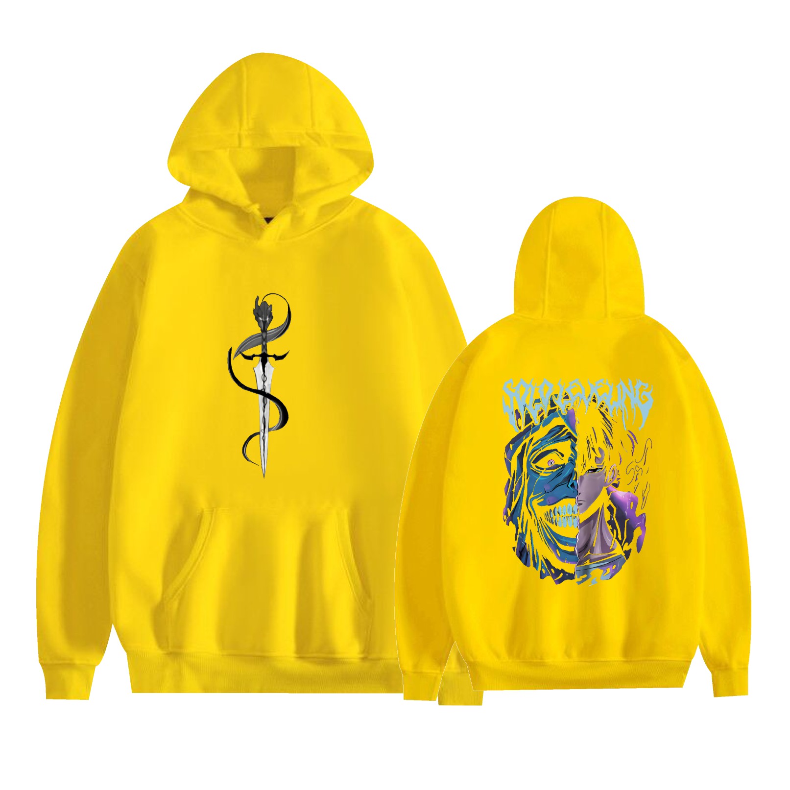 Duoxingbao New Anime Solo Leveling Hoodie Long-Sleeve Sweatshirt for ...