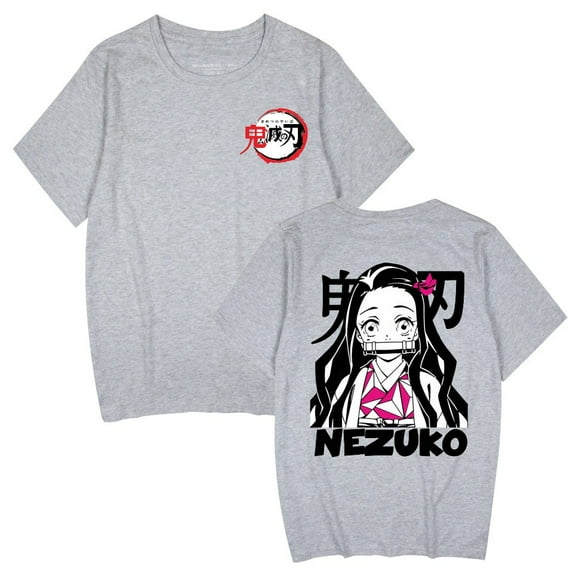 Duoxingbao New Demon Slayer series printed loose-fitting trendy crew ...