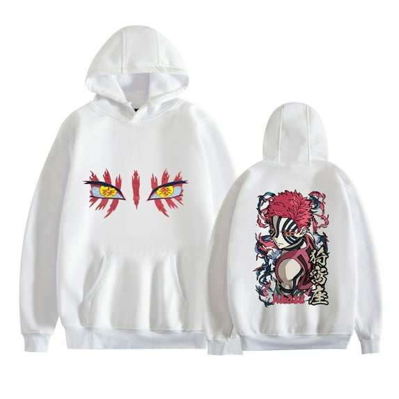 Duoxingbao Popular anime Demon Slayer Red Sleeve Hoodie Long-Sleeve ...