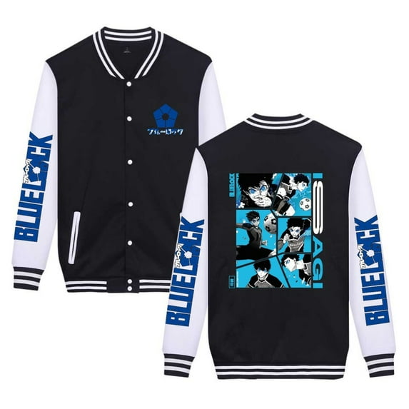 Duoxingbao Spring and Autumn Hoodie Jacket BLUE LOCK Blue Prison Print ...