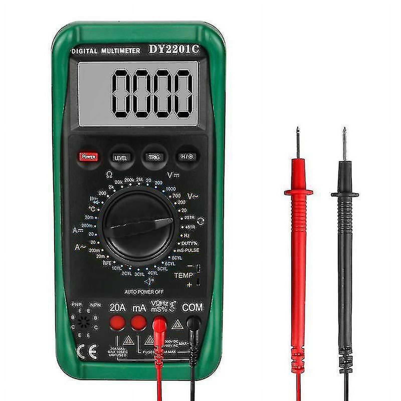 Duoyi Dy2201c Digital Multimeter Engine Rpm Voltage Resistance ...
