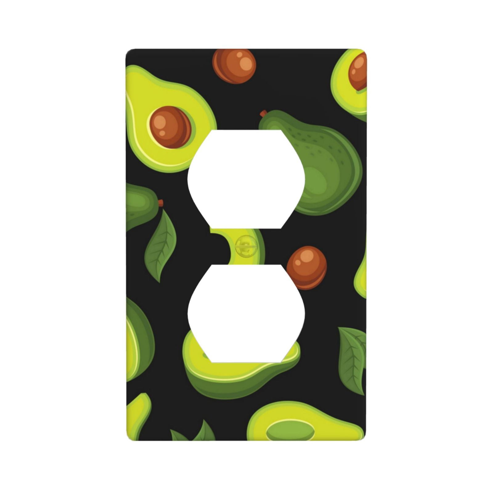 Duplex Light Switch Wall Plate 1-Gang Single Decorative Receptacle ...