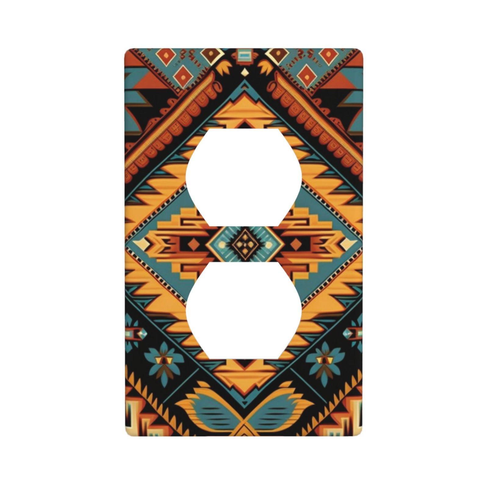 Duplex Light Switch Wall Plate 1-Gang Single Decorative Receptacle ...