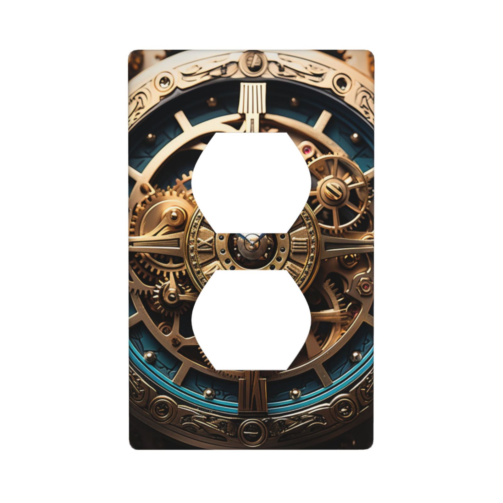 Duplex Light Switch Wall Plate 1-Gang Single Decorative Receptacle ...