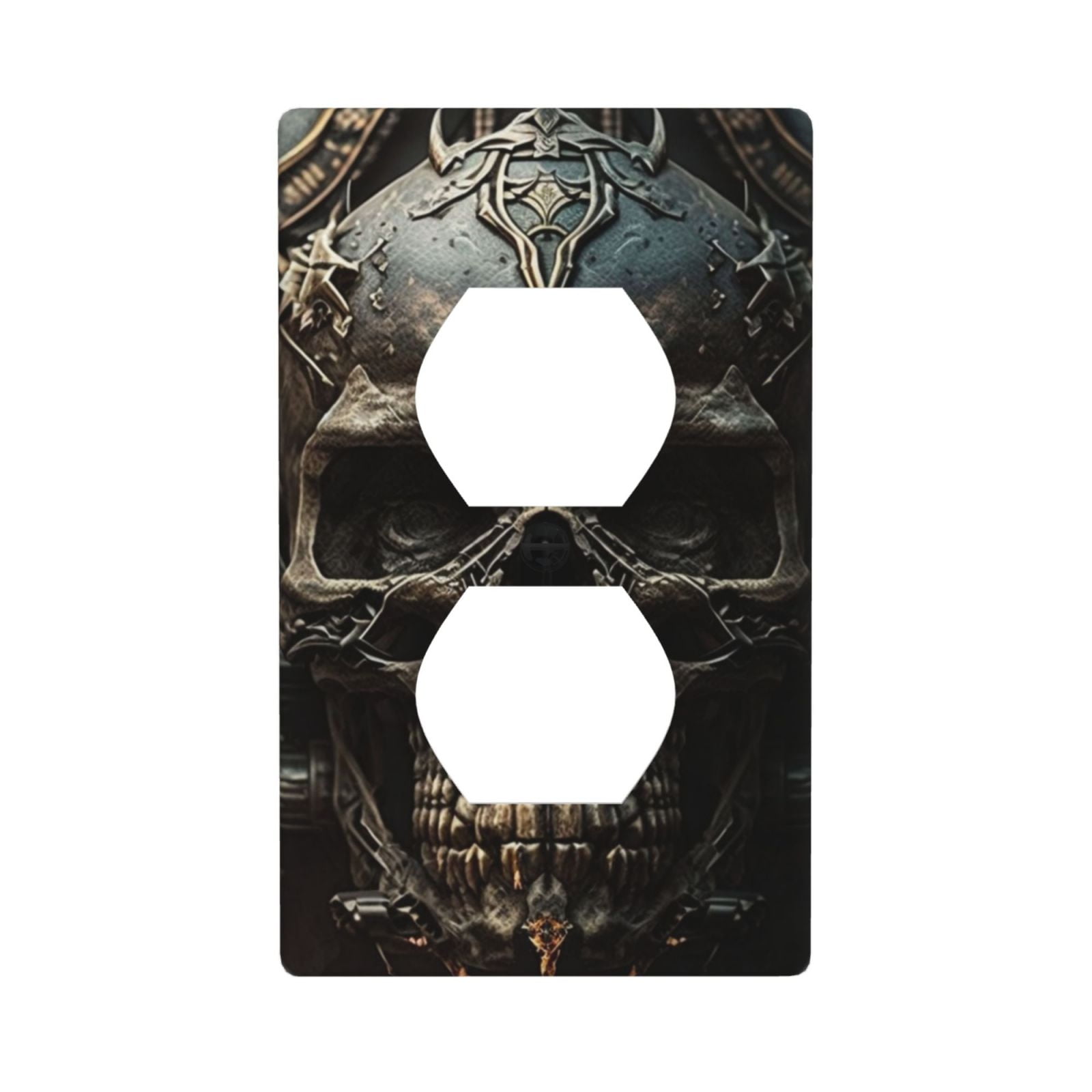 Duplex Light Switch Wall Plate 1-Gang Single Decorative Receptacle ...