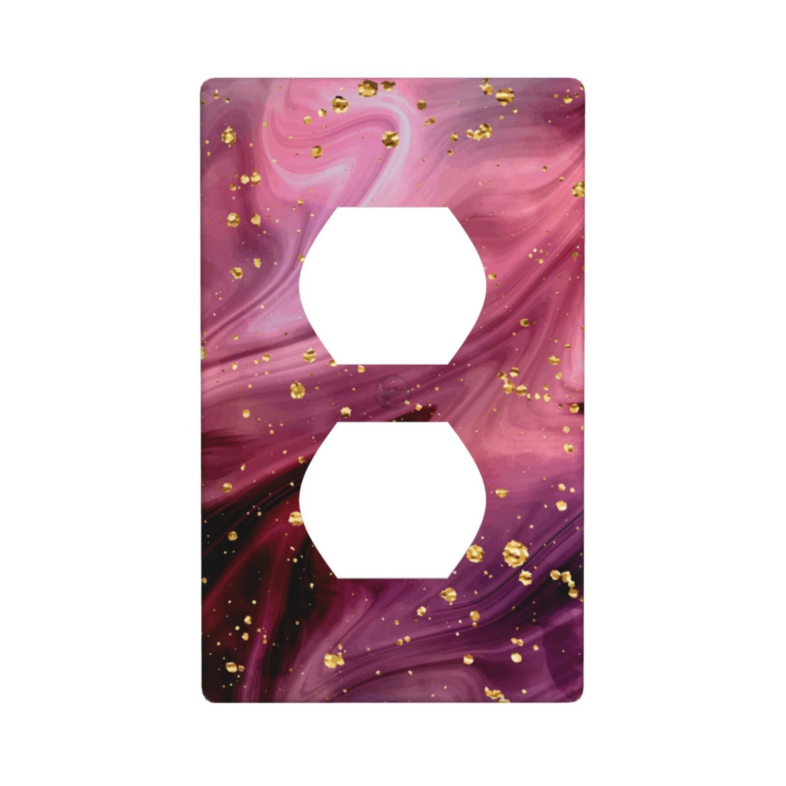 Duplex Light Switch Wall Plate 1-Gang Single Decorative Receptacle ...