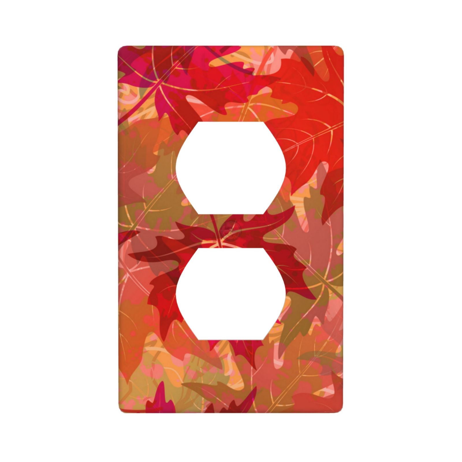 Duplex Light Switch Wall Plate 1-Gang Single Decorative Receptacle ...